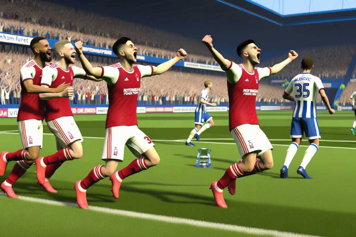 Nottingham Forest Triumph over Brighton in FA Cup Thriller - footboom1.com