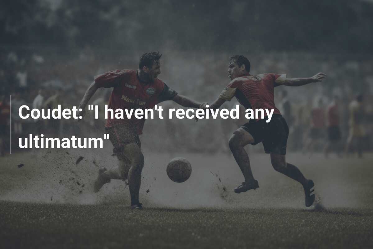 Coudet: "Não recebi nenhum ultimato" - footboom1.com