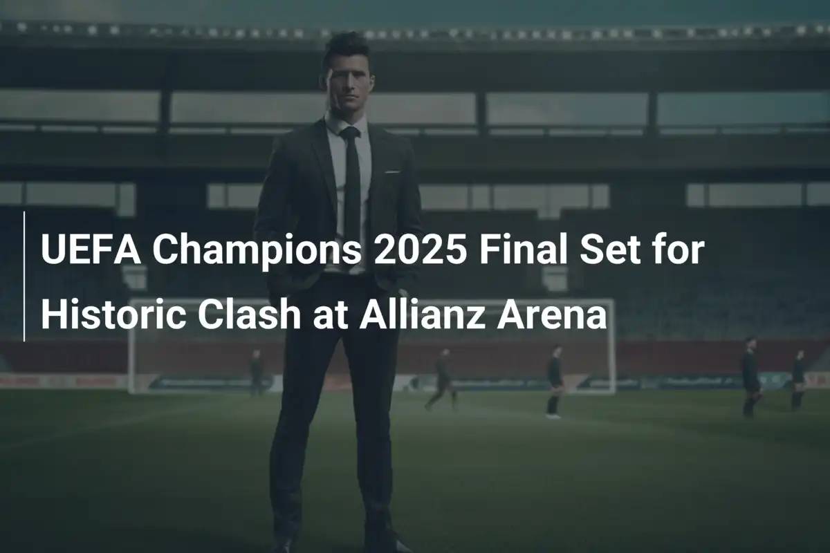 UEFA Champions 2025 Final Set for Historic Clash at Allianz Arena ...