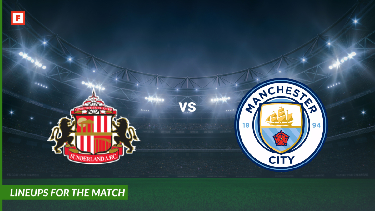 Sunderland contre Manchester City : compositions pour le match ...