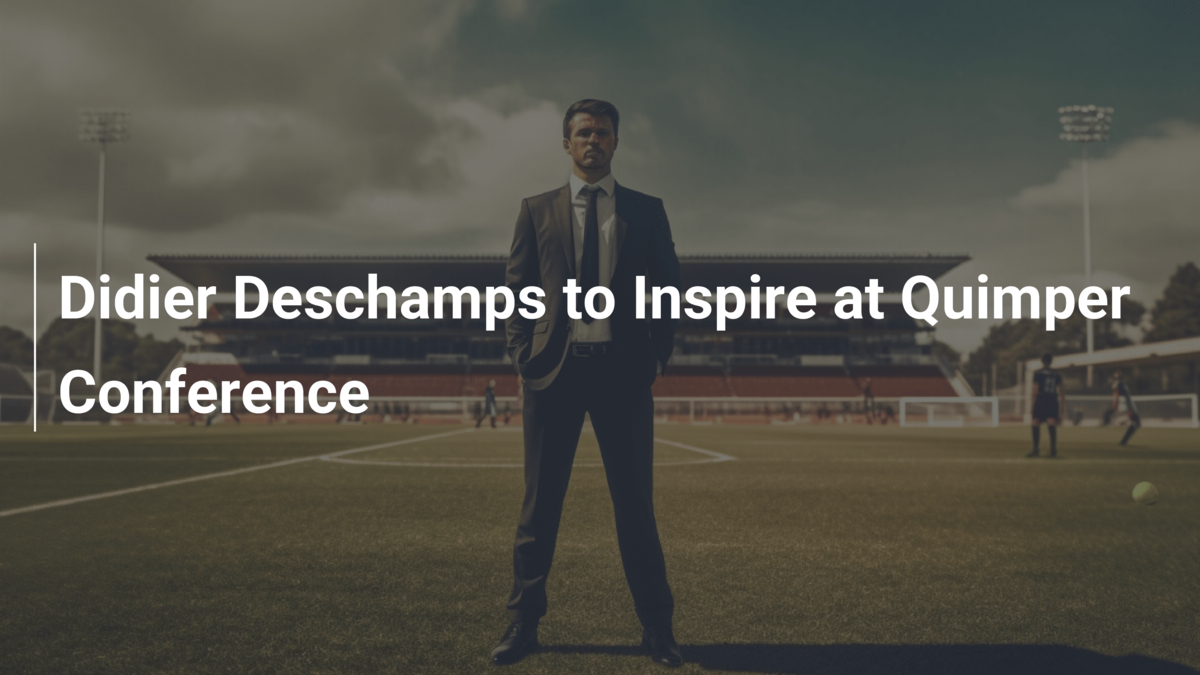 Didier Deschamps to Inspire at Quimper Conference - footboom1.com