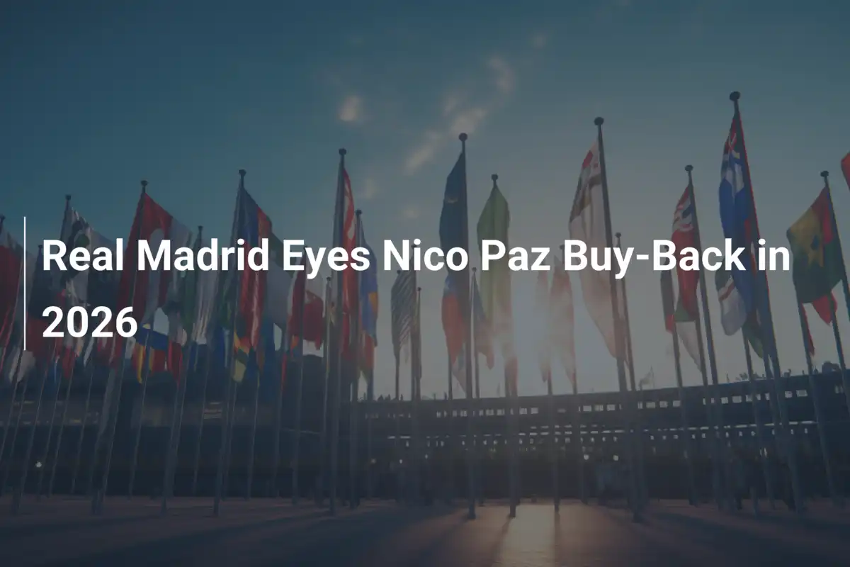 Real Madrid Eyes Nico Paz Buy-Back in 2026 - footboom1.com