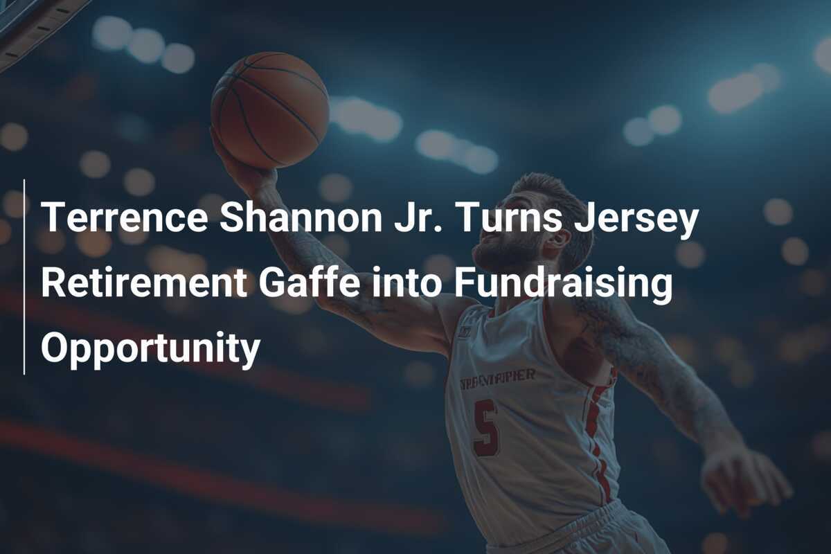 Terrence Shannon Jr. verwandelt Pannen bei Trikot-Ruhmesfeier in ...