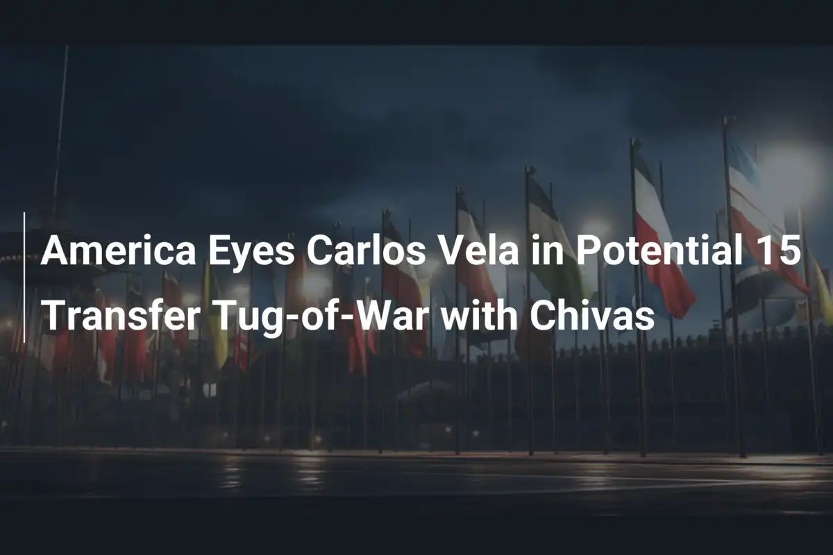 America Eyes Carlos Vela in Potential 15 Transfer Tug-of-War with ...