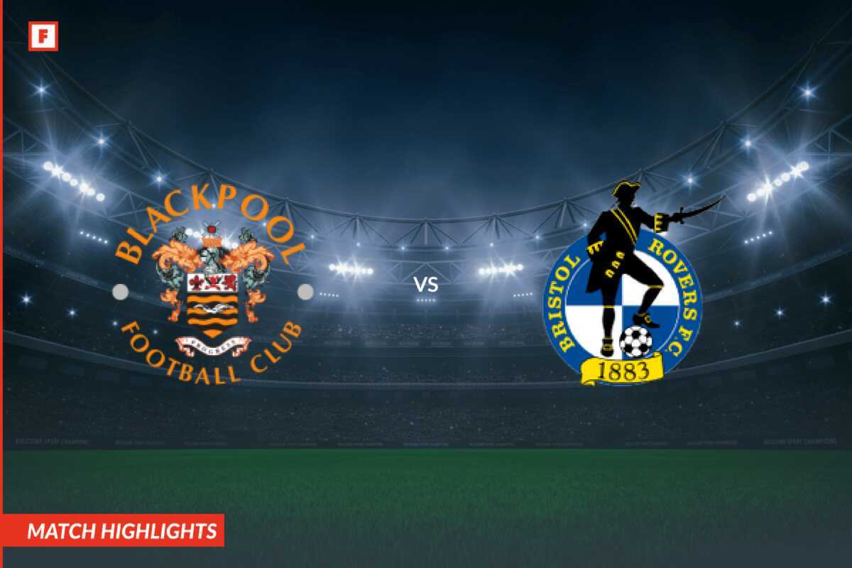 Blackpool FC - Bristol Rovers (Bristol) goles y momentos destacados ...