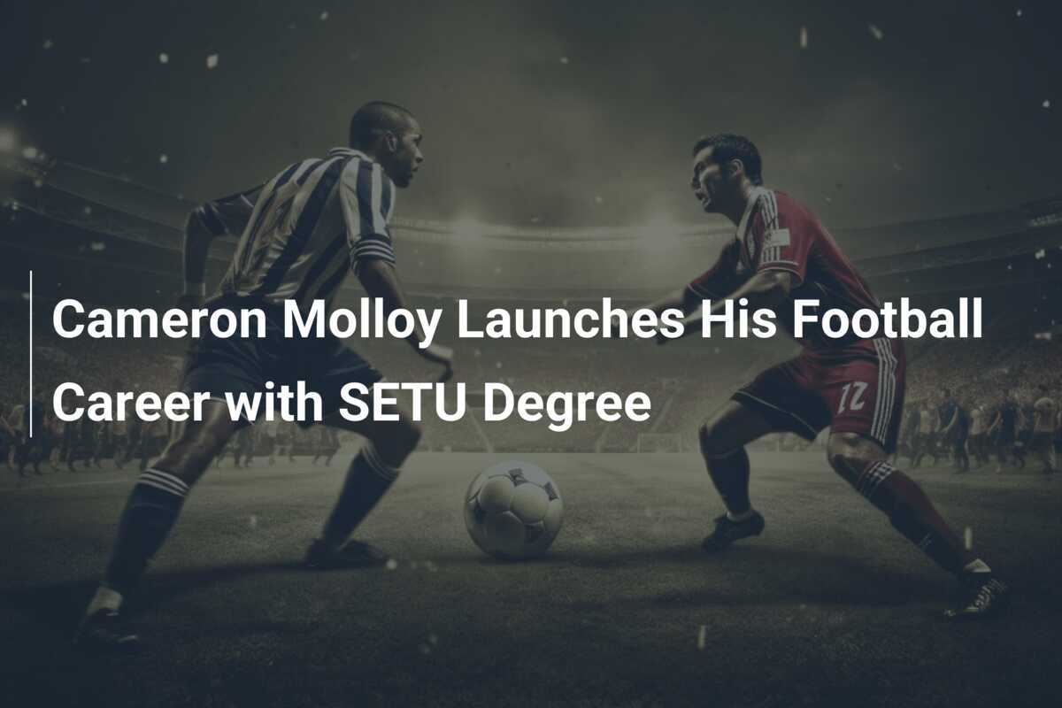 Cameron Molloy Debute dans le Football Grace a son Diplome de SETU ...