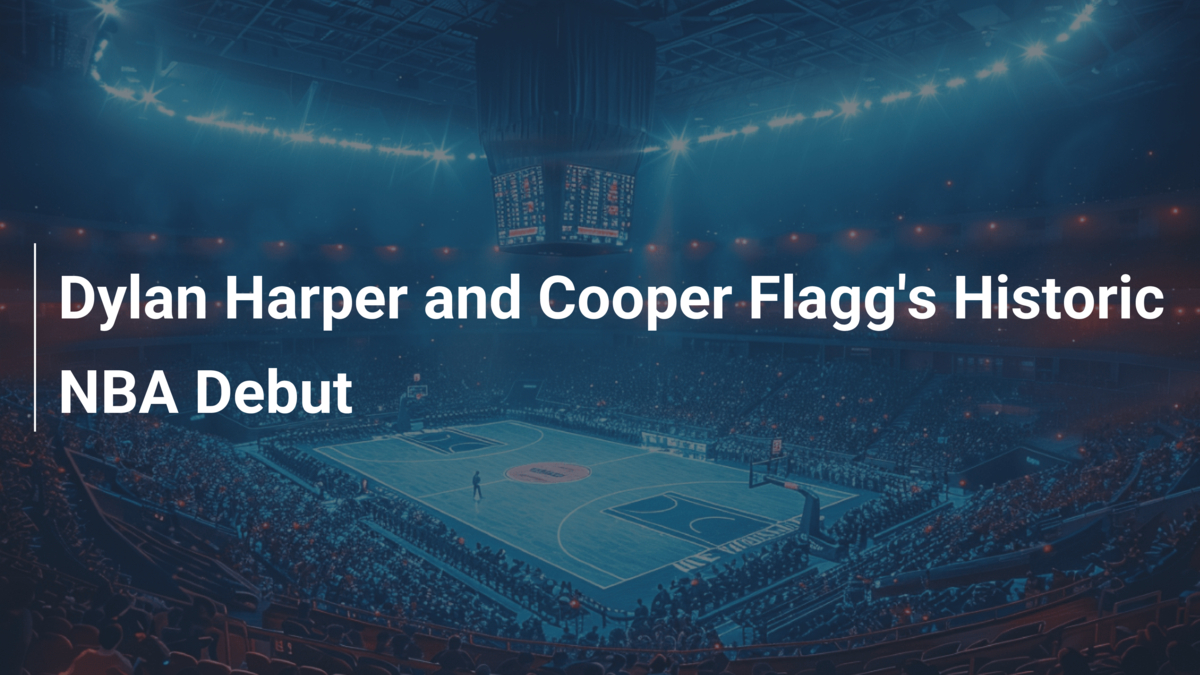 Estreia Histórica de Dylan Harper e Cooper Flagg na NBA - footboom1.com