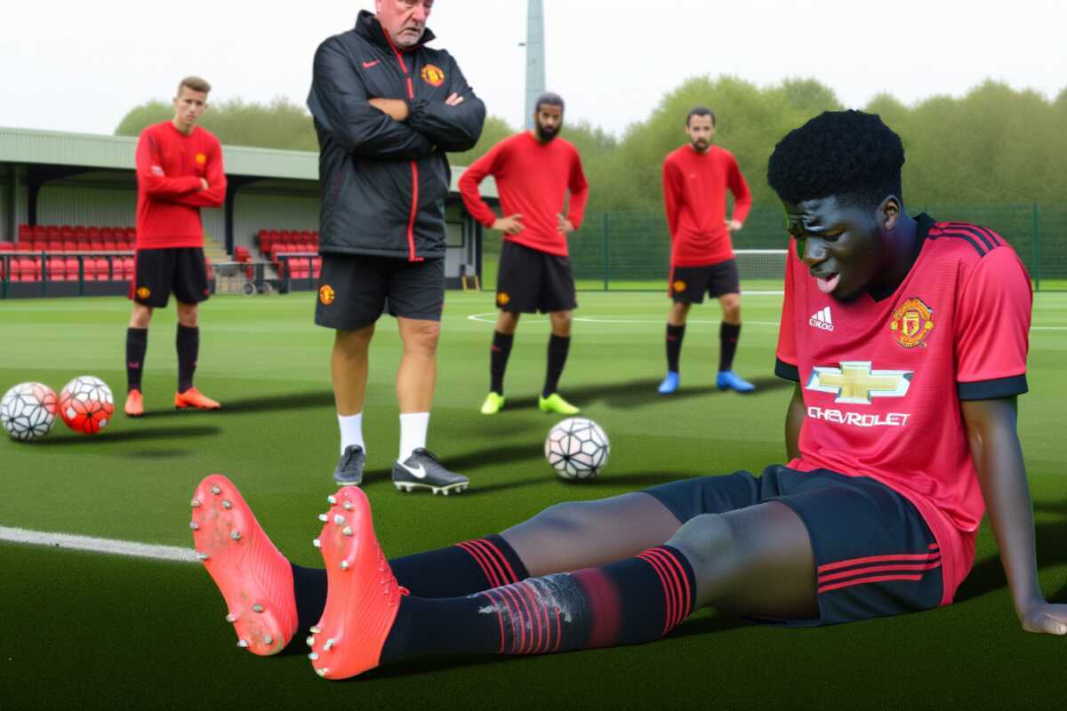 Manchester United Confirma Que Amad Diallo Ficará Fora Várias Semanas - footboom1.com