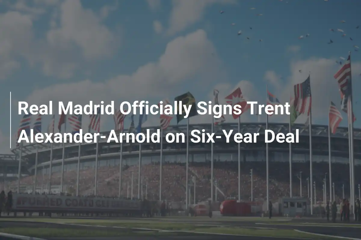 Real Madrid Officialise l'Arrivée de Alexander-Arn pour Six Ans ...