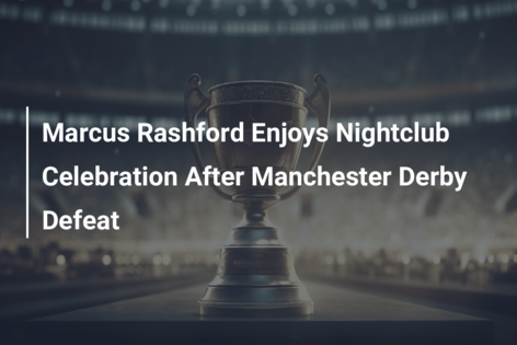Marcus Rashford Enjoys Nightclub Celebration After Manchester Derby ...