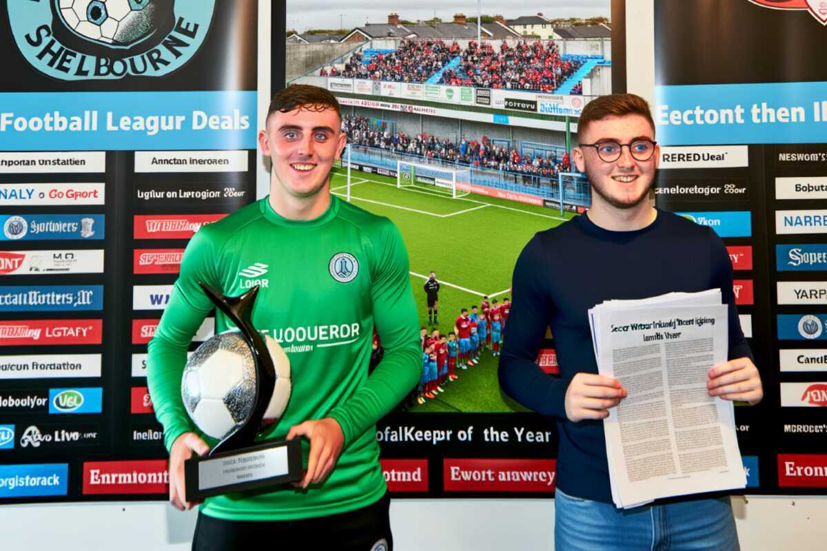 Damien Duff chúc mừng ngày tuyệt vời của Shelbourne khi Conor Kearns và ...