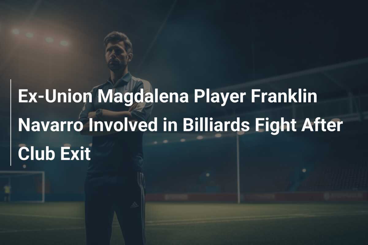 Ex-Union-Magdalena-Spieler Franklin Navarro in Billard-Schlägerei nach ...