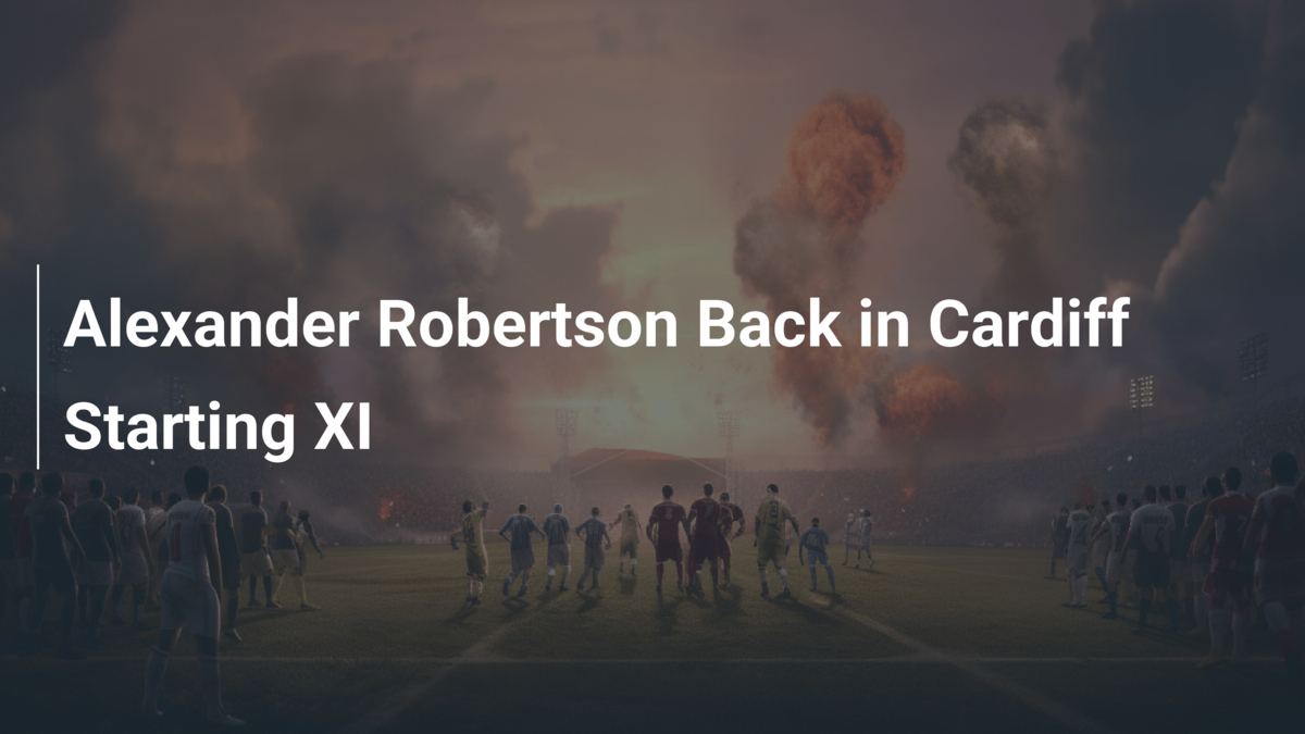 Alexander Robertson de retour dans le onze de départ de Cardiff ...
