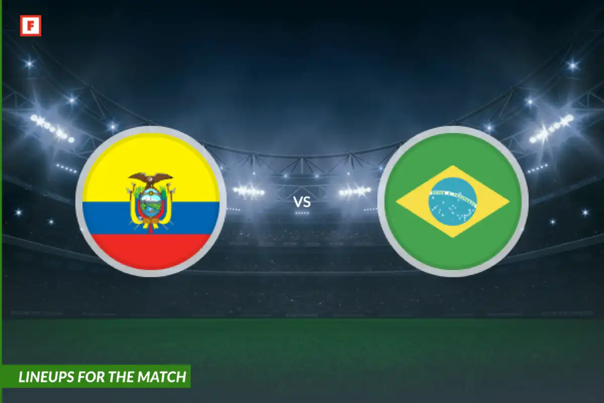 Ecuador vs Brazil: lineups for the match - footboom1.com