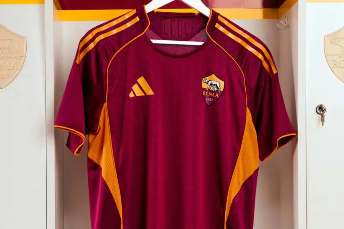 "Roma" e Adidas Apresentam Novo e Impactante Uniforme Home para a ...