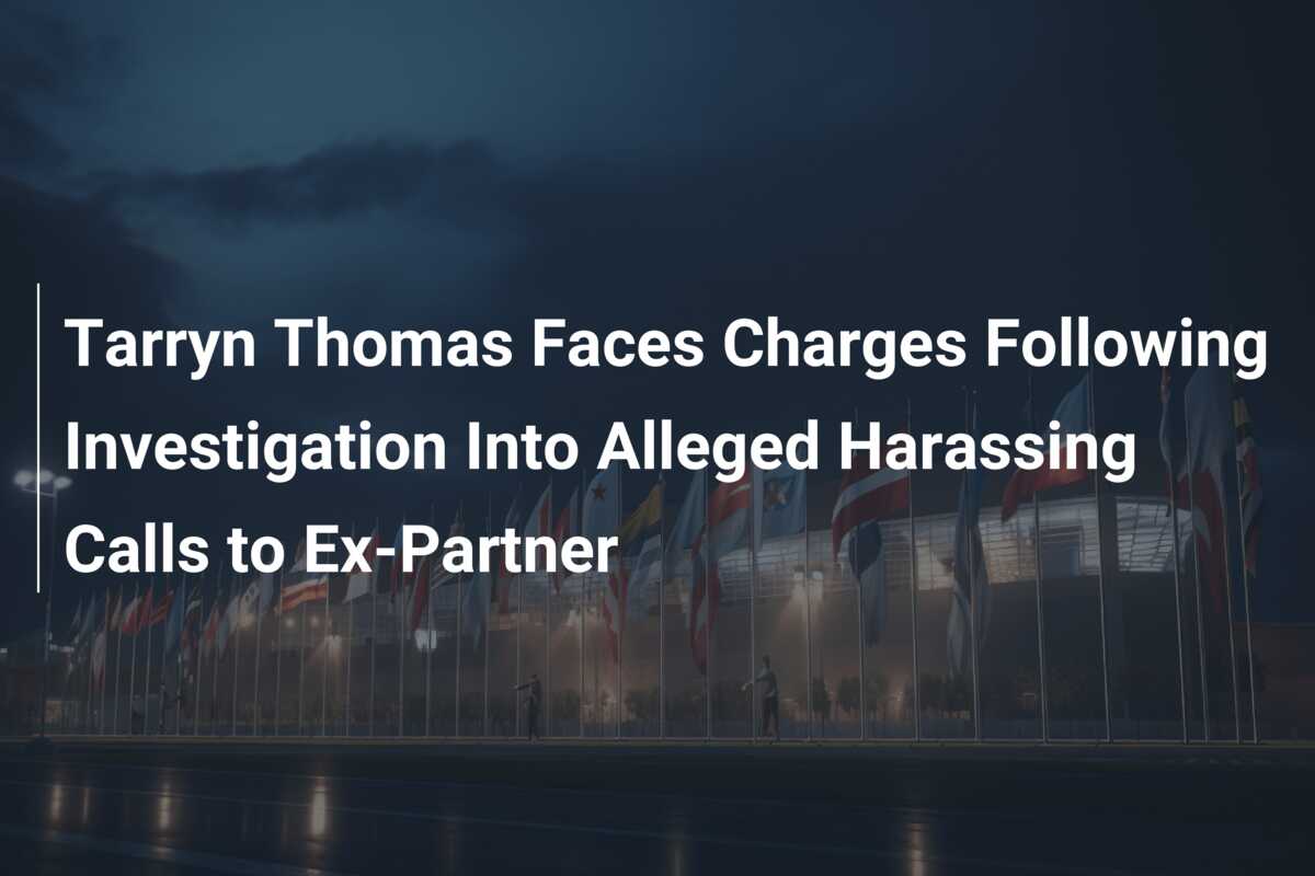 Tarryn Thomas Faces Charges Following Investigation Into Alleged ...