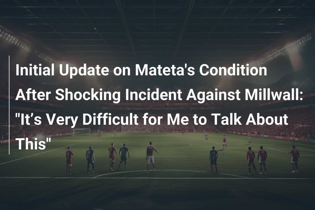 Actualización Inicial sobre la Condición de Mateta Tras el Impactante ...