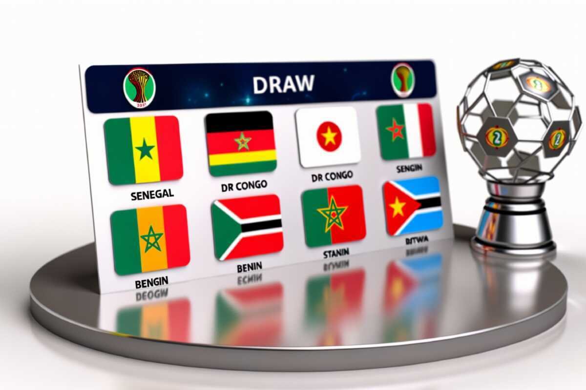 Tirage au sort de la CAN Maroc 2025 : Le groupe du Sénégal révélé - footboom1.com
