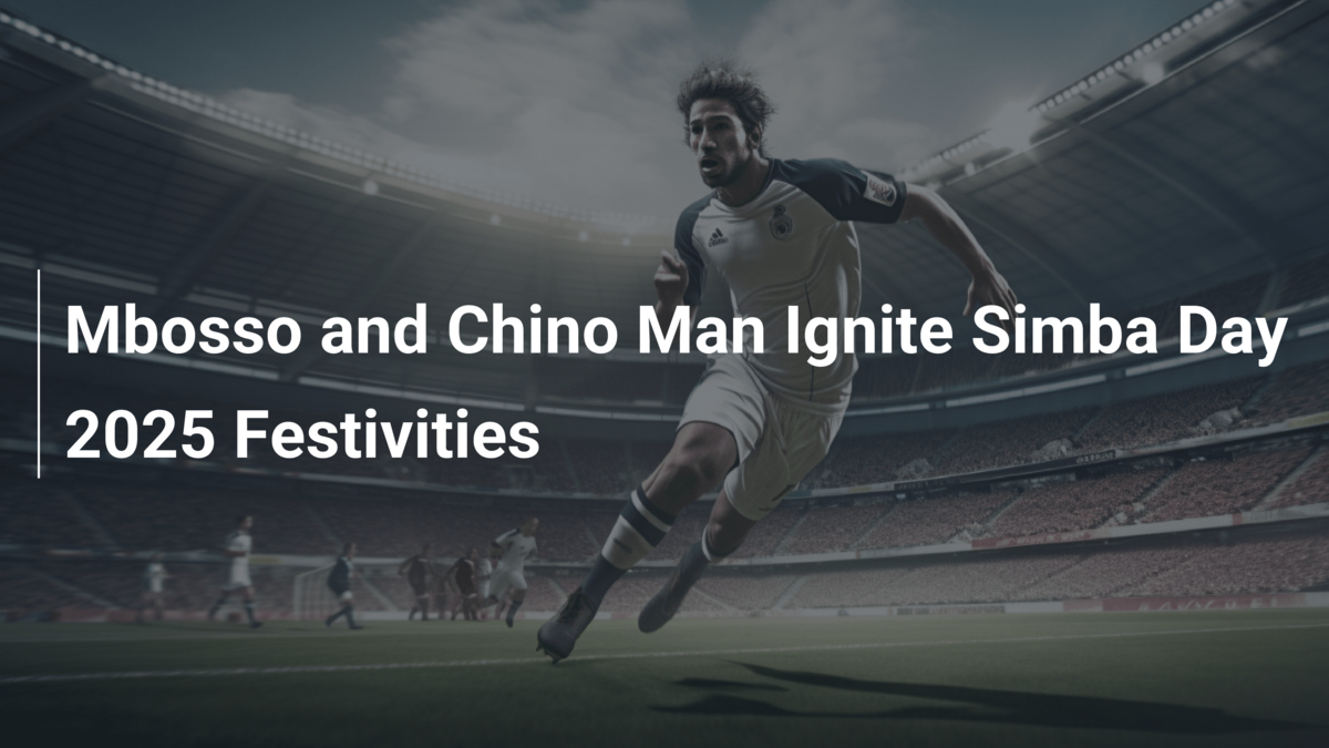 Mbosso e Chino Man Accendono Simba Day 2025 - footboom1.com