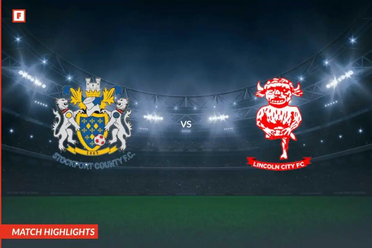 Stockport County - Lincoln City goals and highlights - footboom1.com