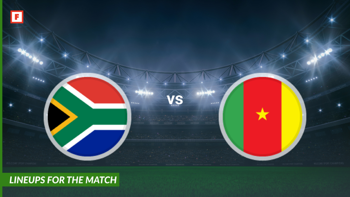 South Africa vs Cameroon: lineups for the match - footboom1.com
