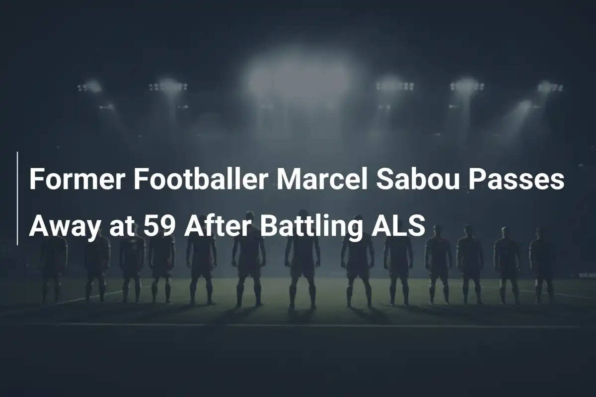 Fallece a los 59 años Marcel Sabou, exfutbolista y símbolo de lucha ...