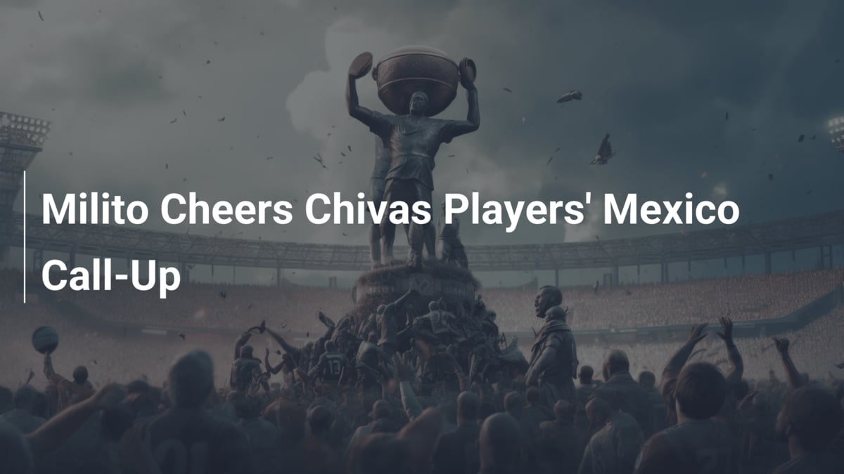 Milito Cheers Chivas Players' Mexico Call-Up - footboom1.com