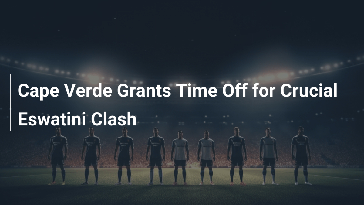 Kap Verde gewährt Freizeit für entscheidendes Eswatini-Duell ...