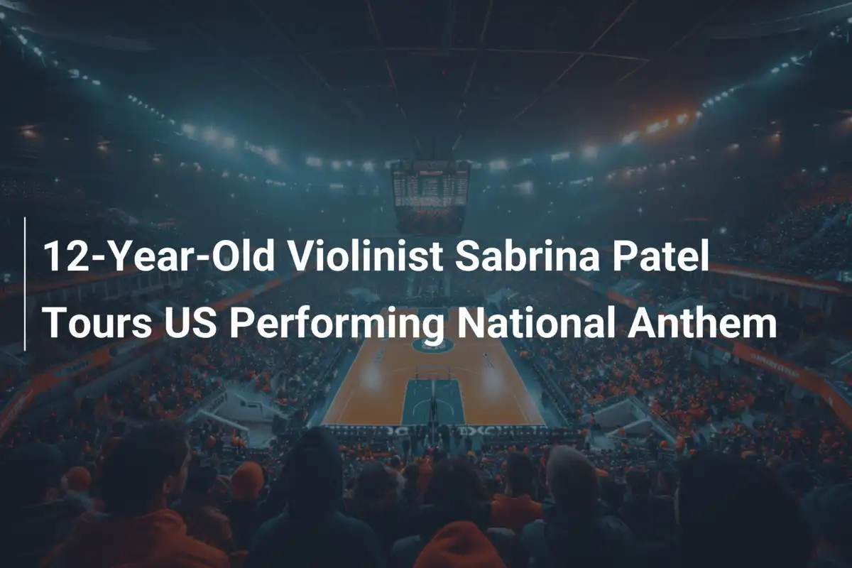 La prodigiosa violinista de 12 años Sabrina Patel conquista Unidos con ...