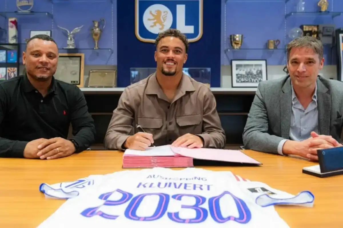 Ruben Kluivert w Lyonie do 2030 roku - footboom1.com