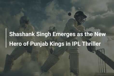 Shashank Singh Emerges as the New Hero of Punjab Kings in IPL Thriller ...