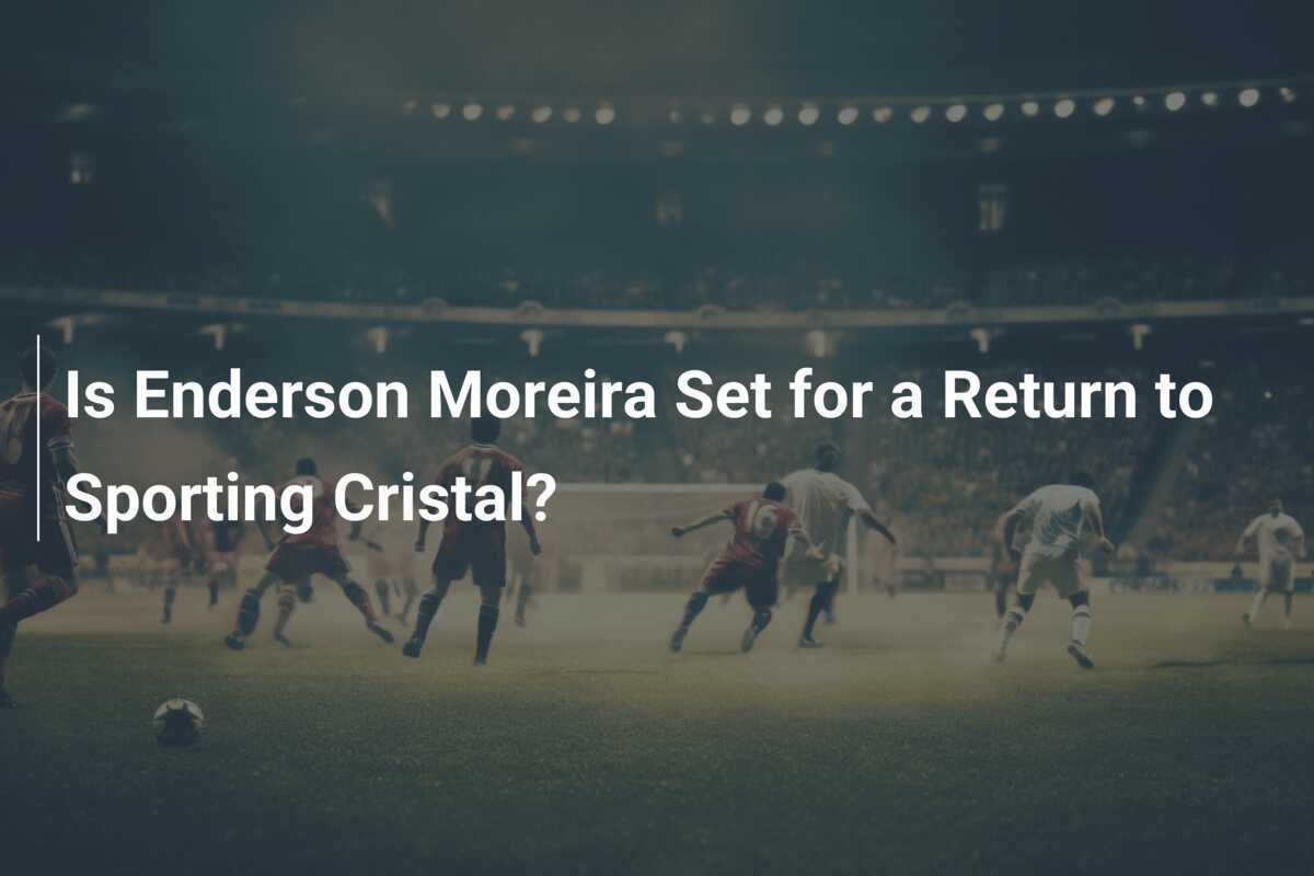 Enderson Moreira pronto a tornare allo Sporting Cristal? - footboom1.com