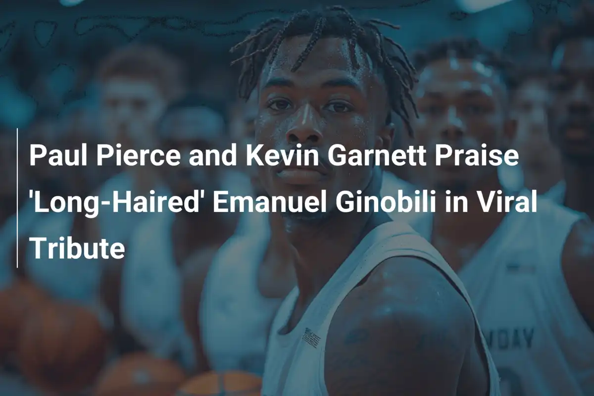 Paul Pierce y Kevin Garnett Rinden Homenaje Viral al 'De Melena Larga ...