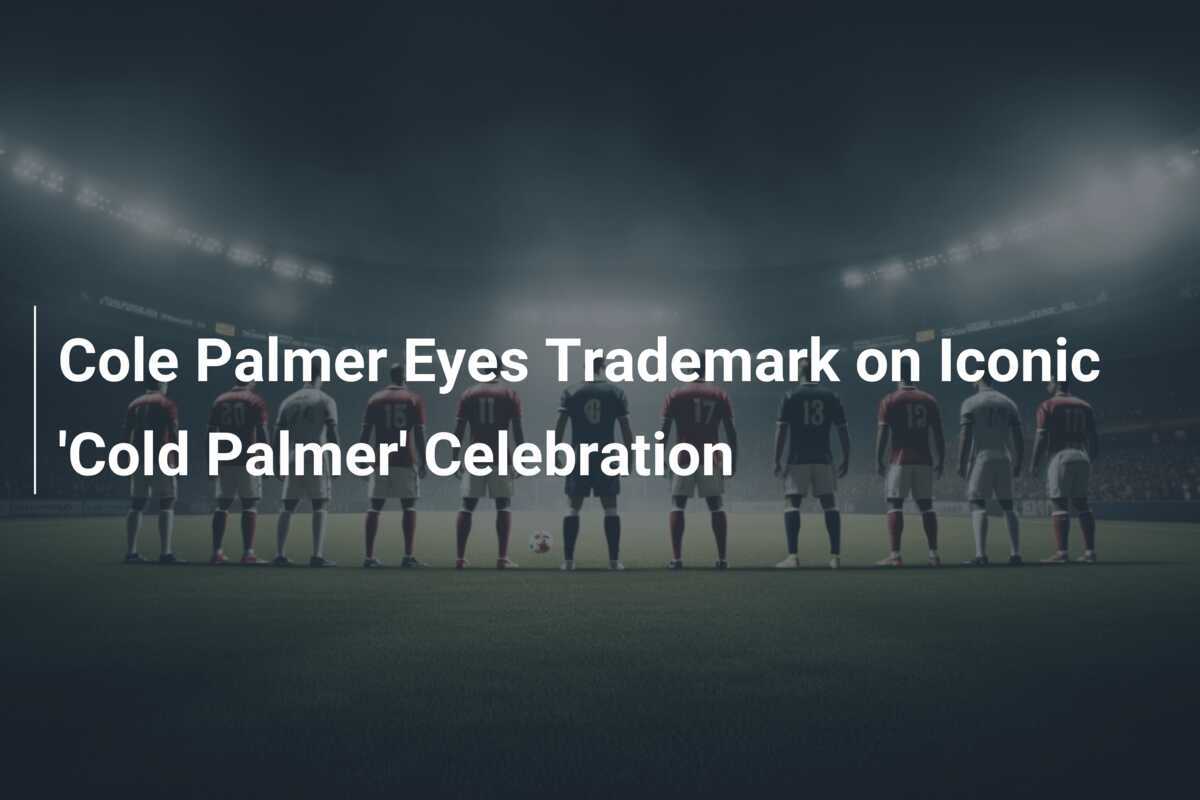 Cole Palmer Busca Registrar a Celebracão Icônica 'Cold Palmer ...