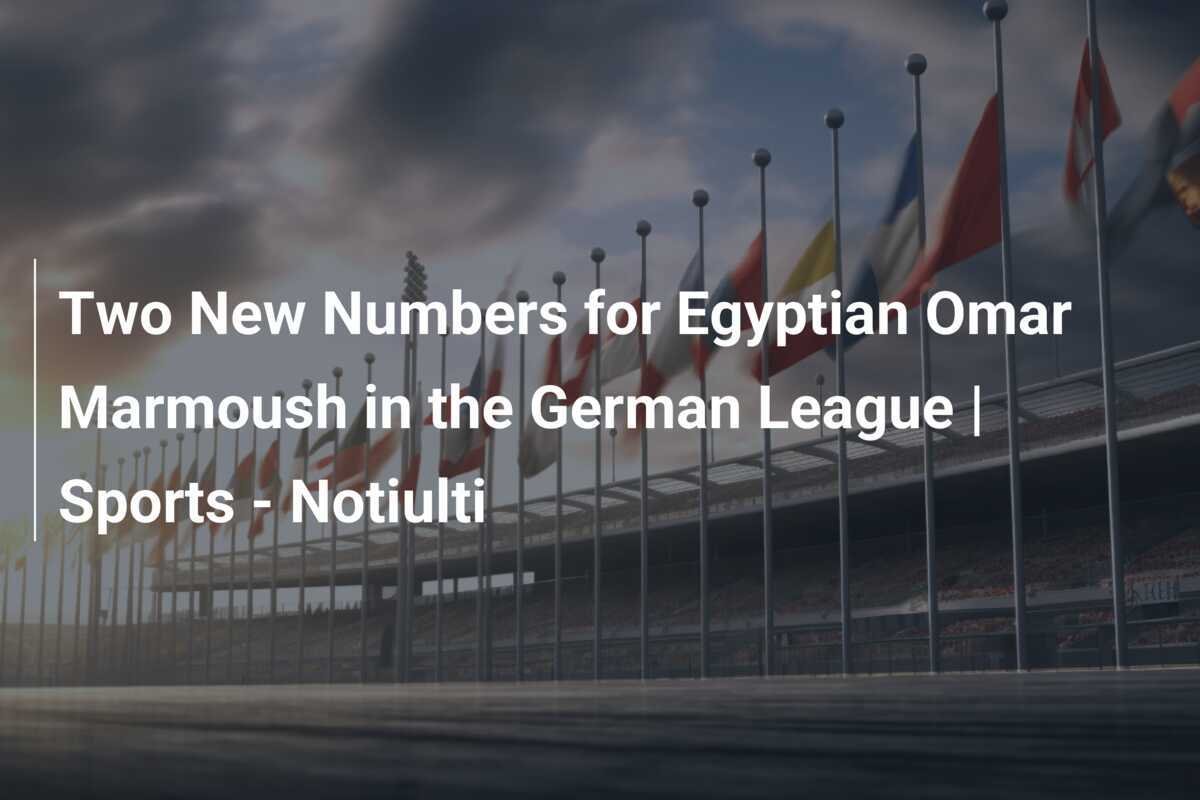 Zwei neue Rekorde für den Ägypter Omar Marmoush in der deutschen Liga ...