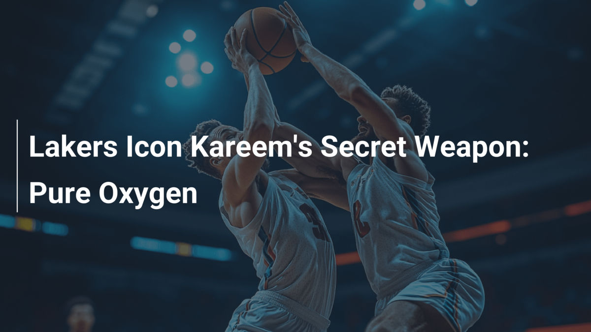 Die geheime Waffe der Lakers-Ikone Kareem: Reiner Sauerstoff ...