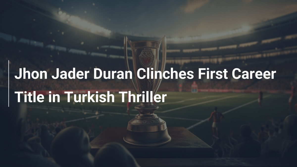 John Jader Duran Vince il Primo Titolo in Carriera nel Thriller Turco ...