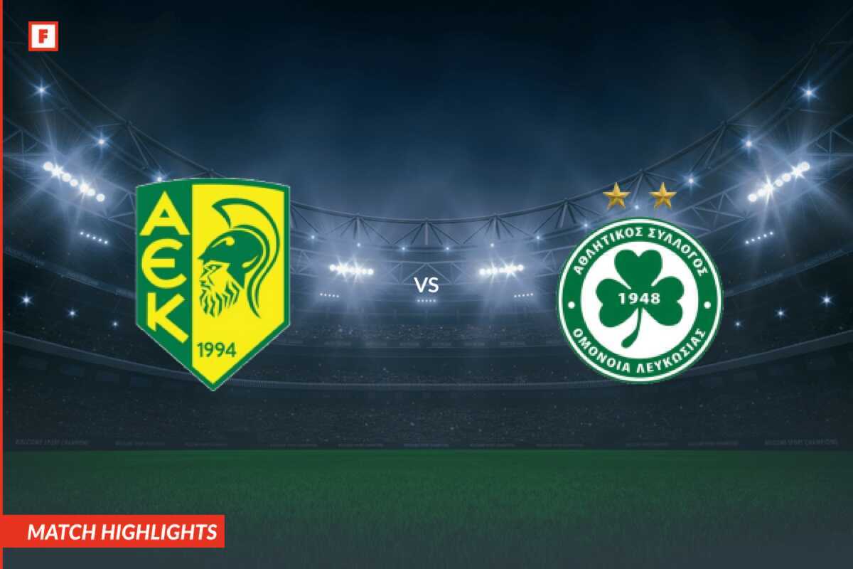 AEK Larnaca - Omonia Nicosia goles y momentos destacados - footboom1.com