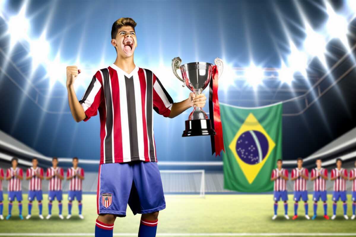 Arthur Dias Celebra Título do Campeonato Sul-Americano Sub-20 ...
