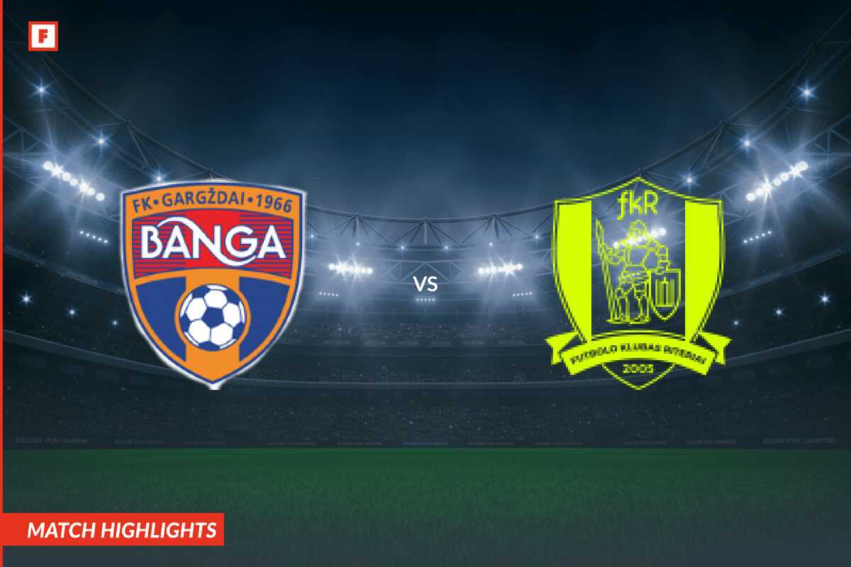 Banga Gargždai - Riteriai buts et temps forts - footboom1.com