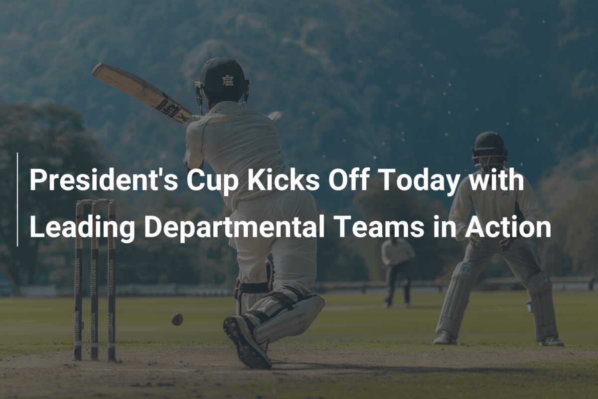 President's Cup Kicks Off Today with Leading Departmental Teams in ...