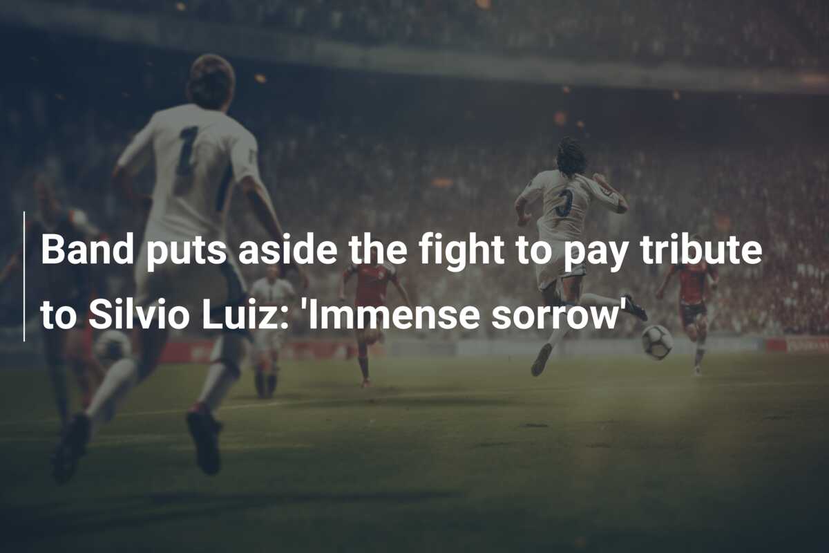 Band puts aside the fight to pay tribute to Silvio Luiz: 'Immense ...