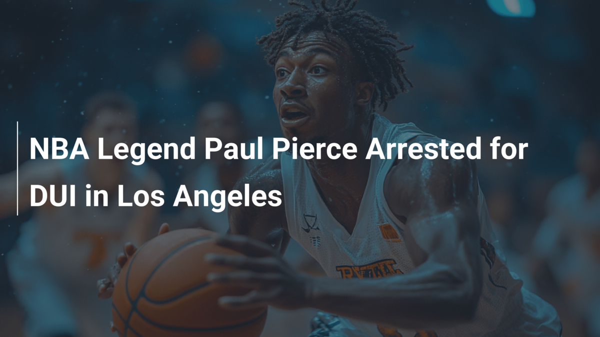 Ex-star NBA Paul Pierce arrêté pour DUI à Los Angeles - footboom1.com