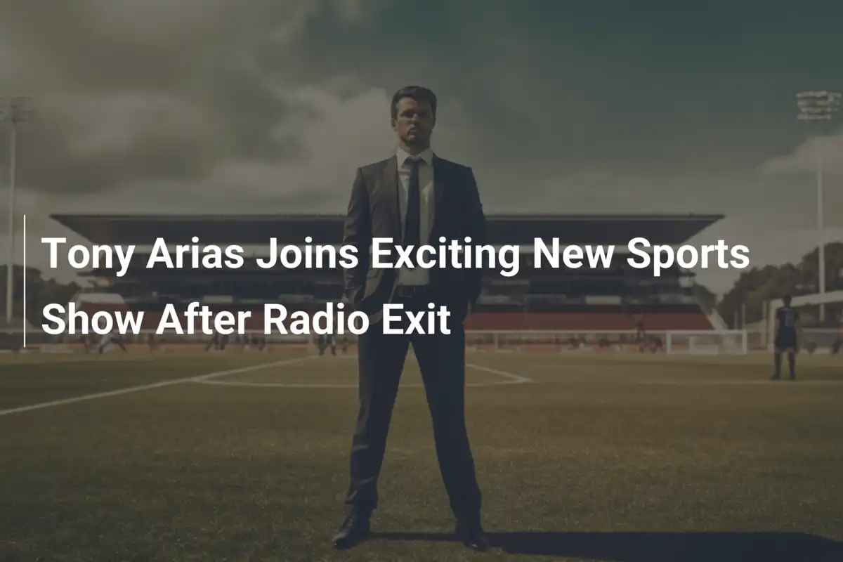 Tony Arias Joins Exciting New Sports Show After Radio Exit - footboom1.com
