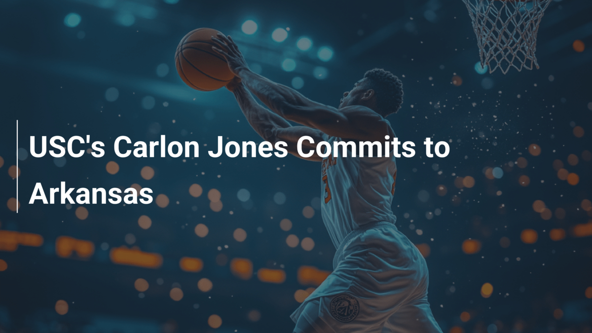 Carlon Jones de USC s'engage avec Arkansas - footboom1.com