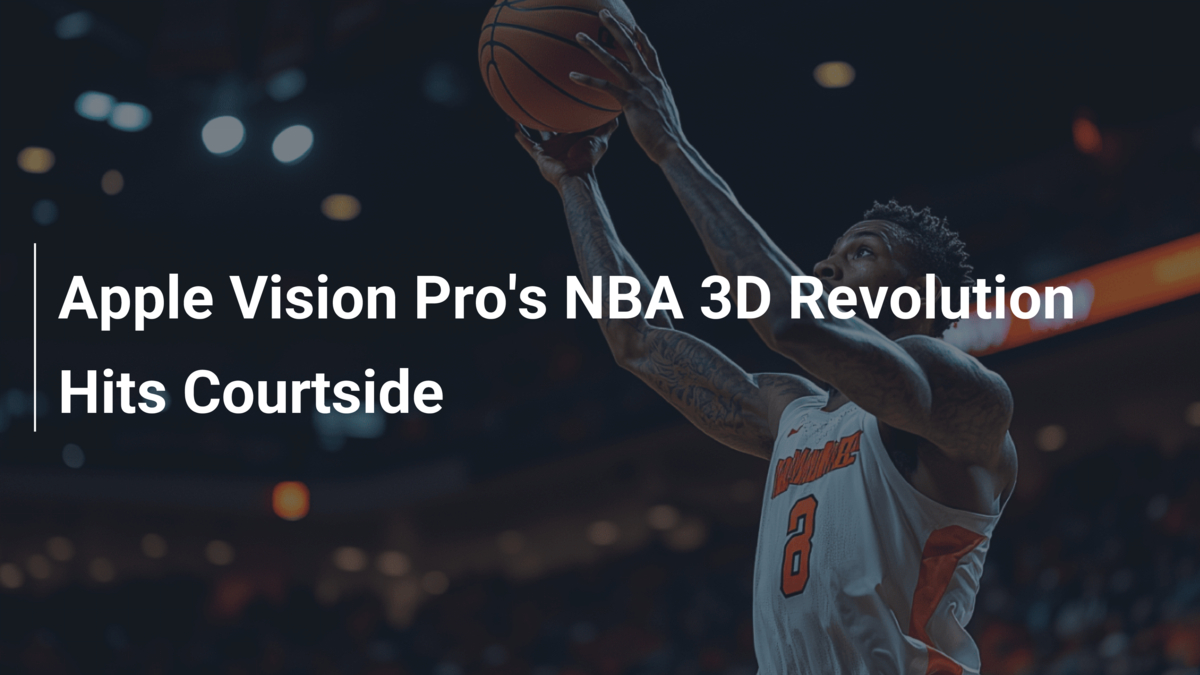 Apple Vision Pro revolutioniert NBA mit 3D-Immersion - footboom1.com