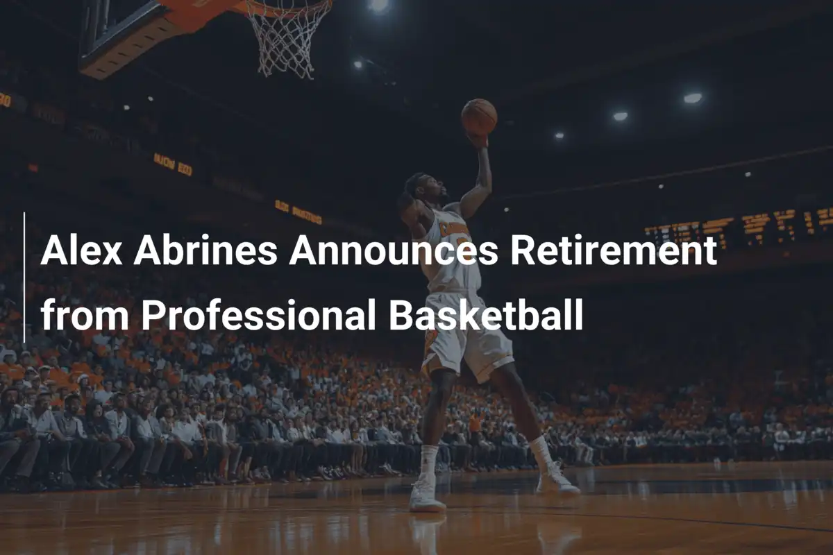 Alex Abrines Announces Retirement from Professional Basketball ...