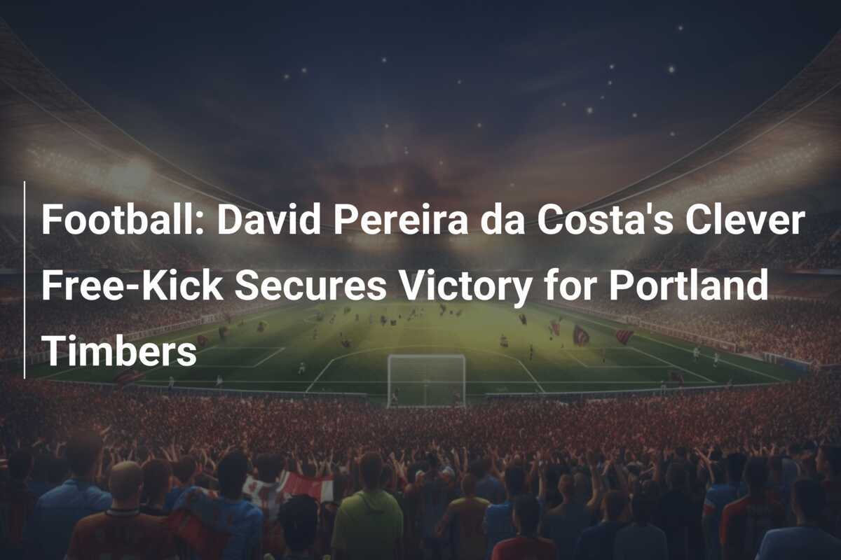 Fußball: Cleverer Freistoß von David Pereira da Costa sichert Sieg für ...