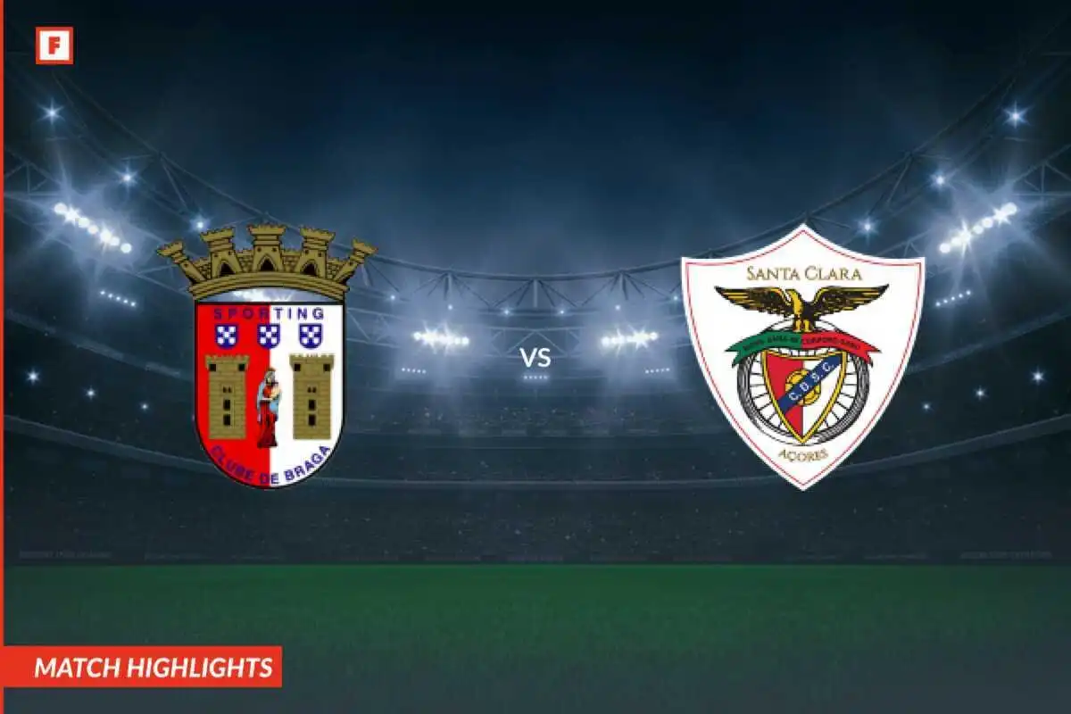 SC Braga - Santa Clara gols e destaques - footboom1.com