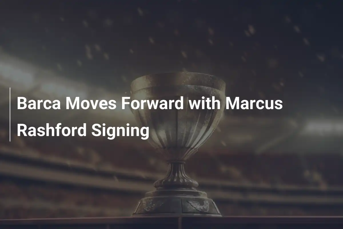 Barça avance avec la signature imminente de Marcus Rashford - footboom1.com